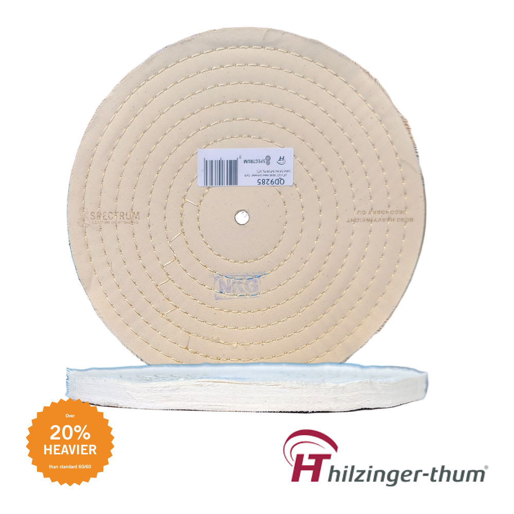 10" x 1/2" Premium Heavy Weight 60/60 Secondary Cut Stitched Full Disc ...
